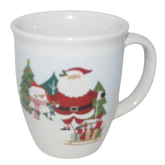 Royal Norfolk | Dining | Santa Snowman Holiday Ceramic Mug White ...